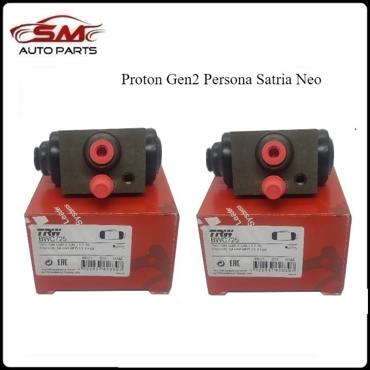 TRW Rear Brake Pump Set - Proton Gen2 Persona Satria Neo ( BWC725 ...