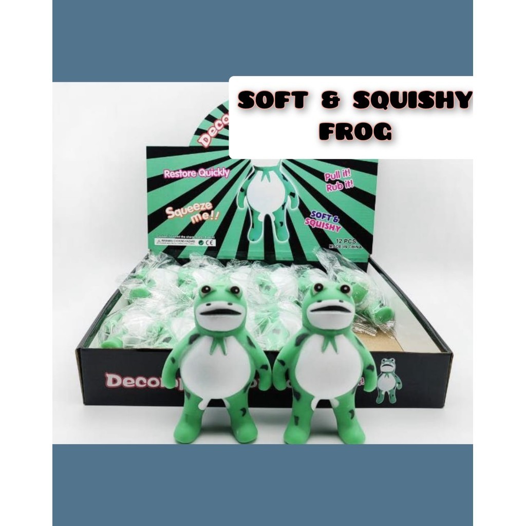 1 PCS MINI FROG SQUISHY TOY / STRESS SQUISHY FIDGET TOY / SQUISHY FROG ...