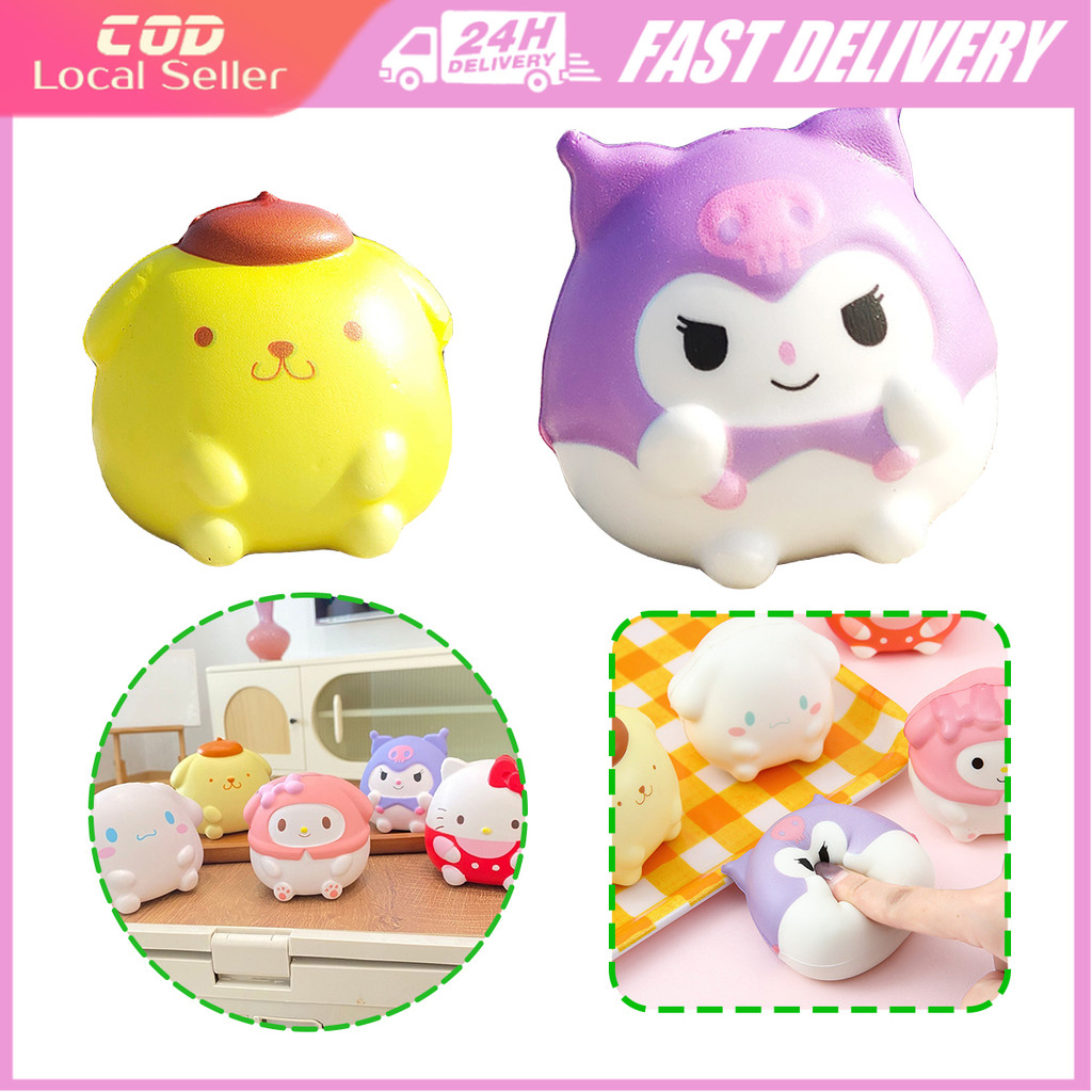 Sanrio Kuromi Hello Kitty Cinnamoroll Cartoon stress relief toys ...