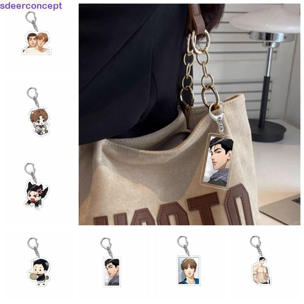 SDEERCONCEPT BL Manwha Jinx Keychain, Acrylic Manwha Jinx Jinx Joo ...