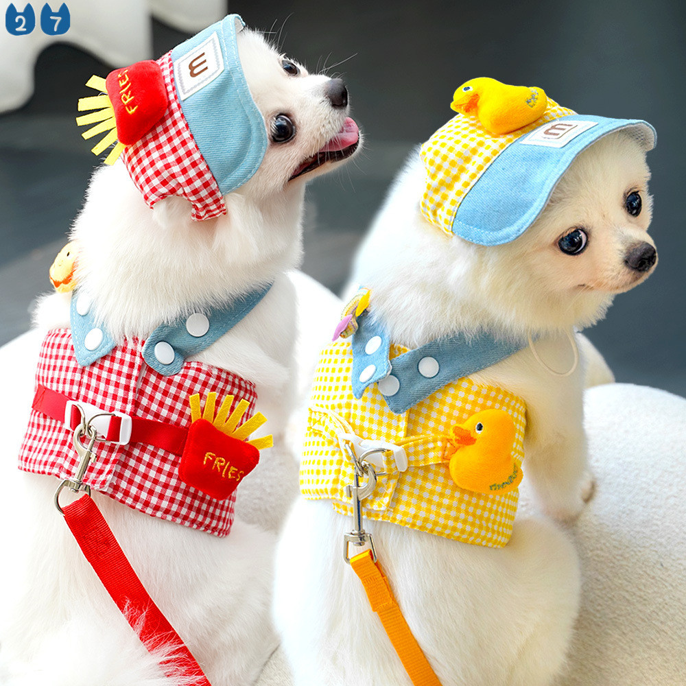 Spring Summer 4 Types Pet Outside Cute Beauty Harness Dog Travel Leash ...