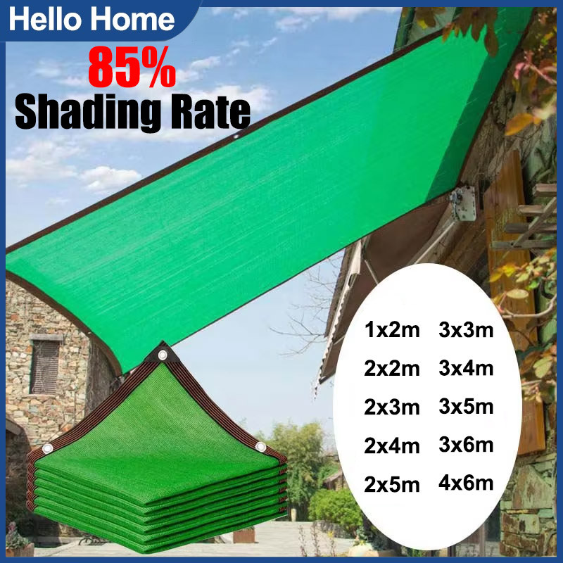 Anti-UV Sun Shade Net Outdoor Sun Shades Awnings Sun Shelter Garden ...