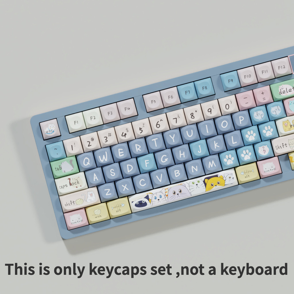 Thai keycaps PBT Keycap MOA Cat and Mouse Tom and Jerry Small Korean ...