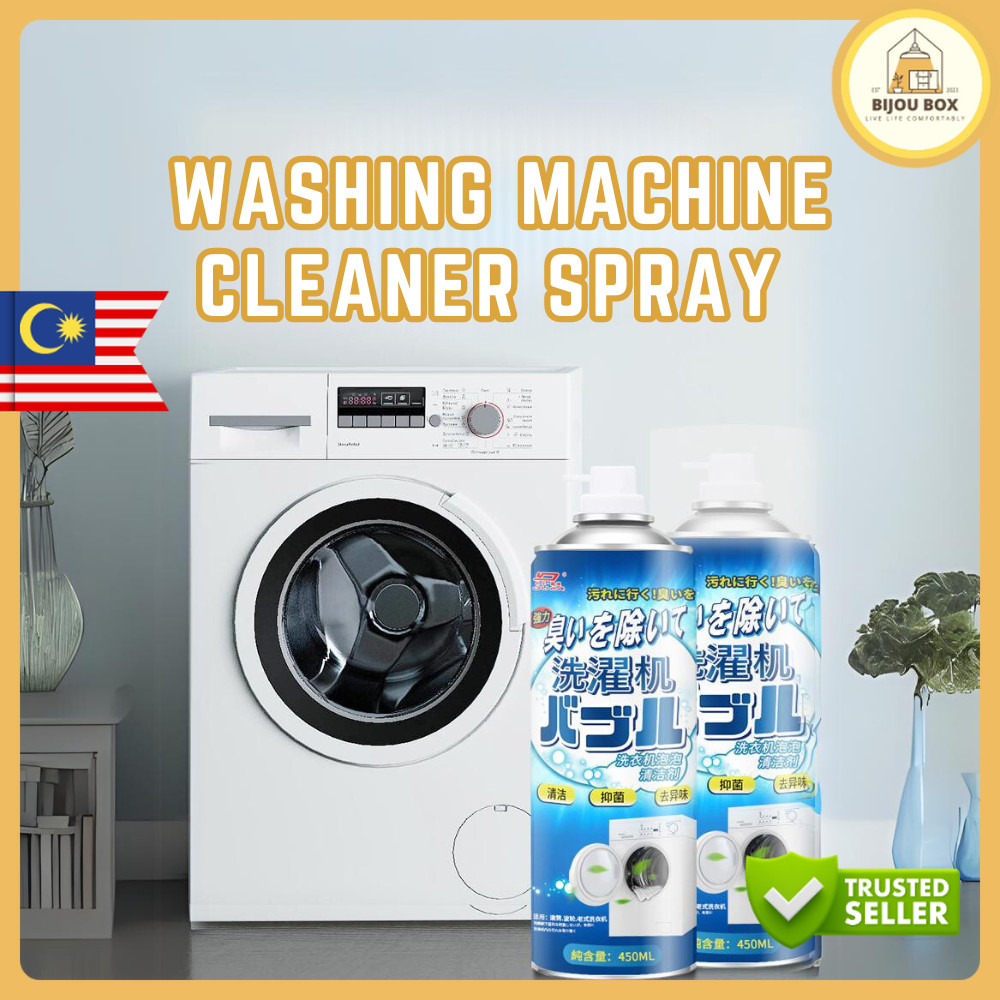 BijouBox Washing Machine Bubble Cleaner Spray Washing Machine Stain ...