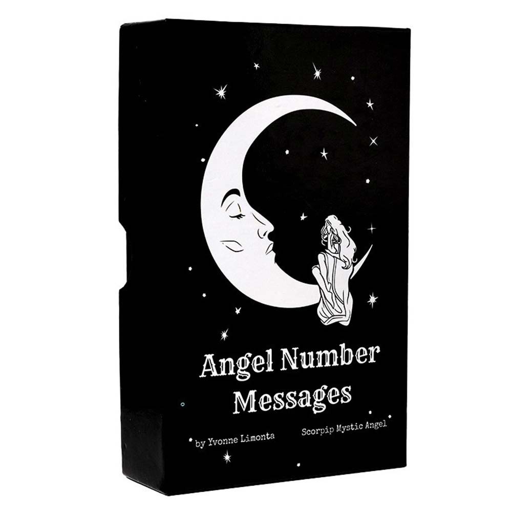Angel Number Messages Tarot Deck Set Fortune Telling Game Tarot Cards ...