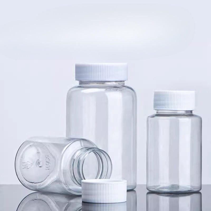 Pet Plastic Sample Bottle Reagent Sampling Bottle Large Mouth Wide ...