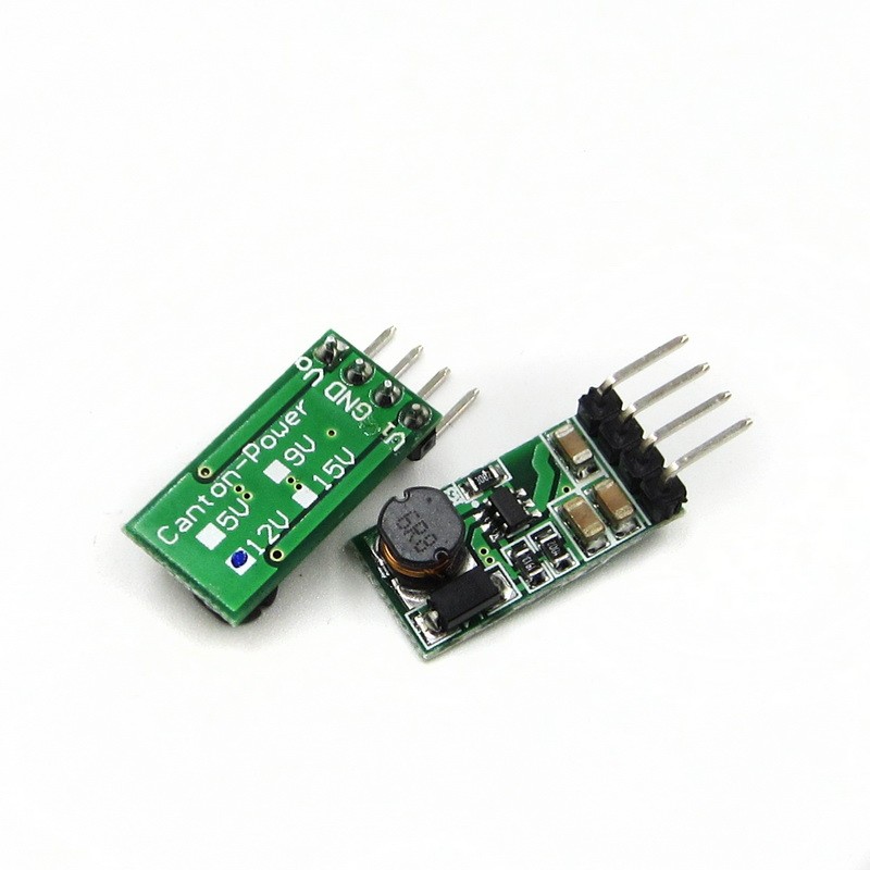 DC 3.3V 3.7V 5V 6V to 12V Step up Boost Power Supply Module For Arduino ...