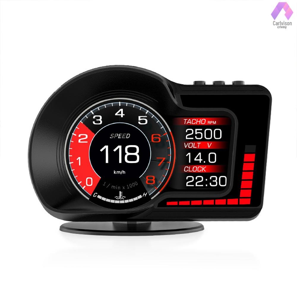 Car Headup Display Digital GPS Speedometer Dual System Display with ...
