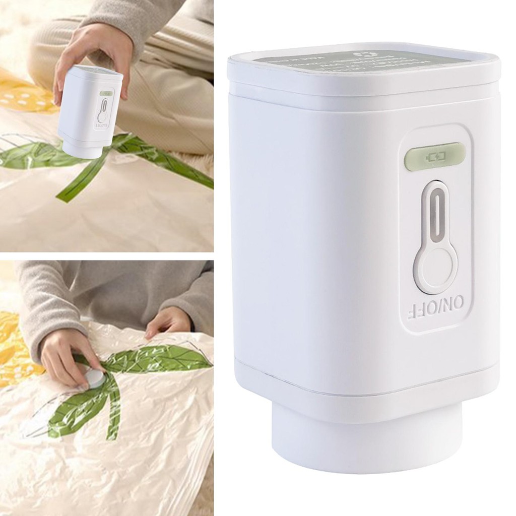 Vacuum Storage Bag Electric Air Pump Hand Pump Handheld Space Saving ...