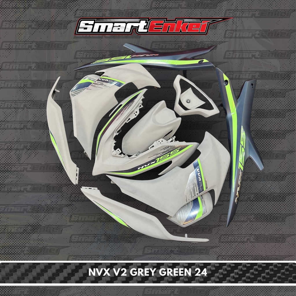 ORIGINAL - COVERSET NVX V2 MATTE GREY GREEN 2024 ORI VIETNAM | Shopee ...