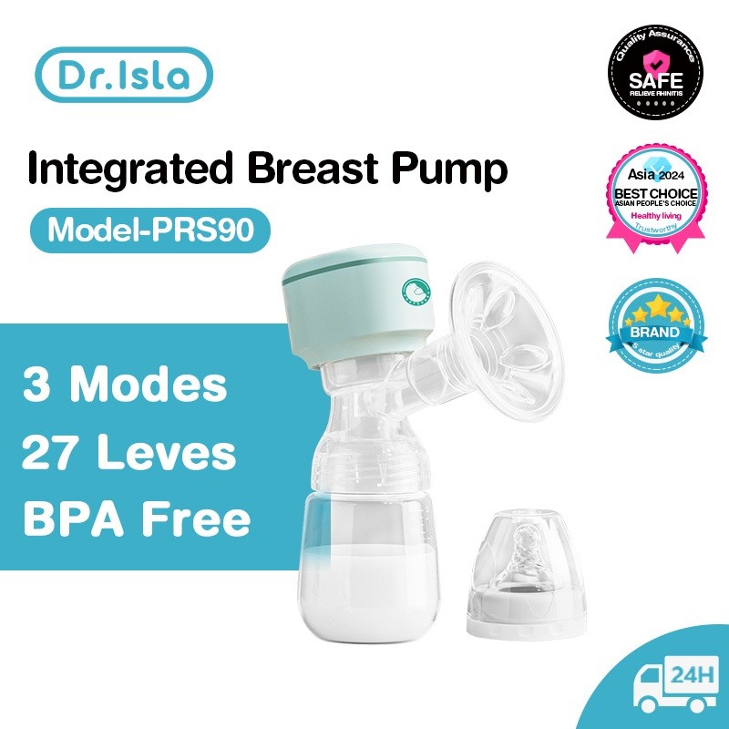Drisla Electric Breast Pump Rechargeable Portable Breast Massager ...