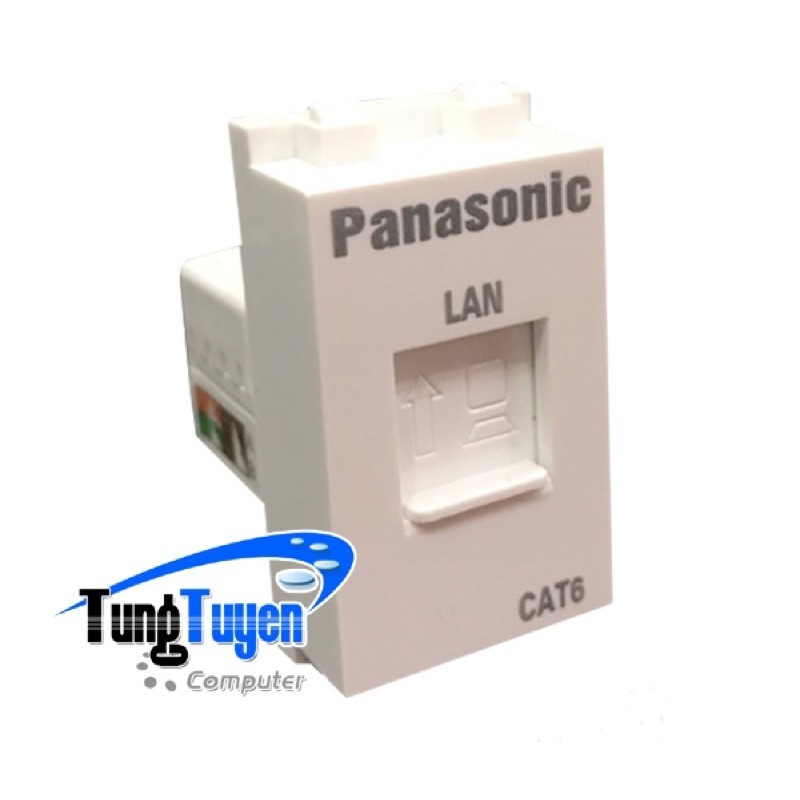 Panasonic Cat6 network socket standard Wide RJ45 jack module Wall ...