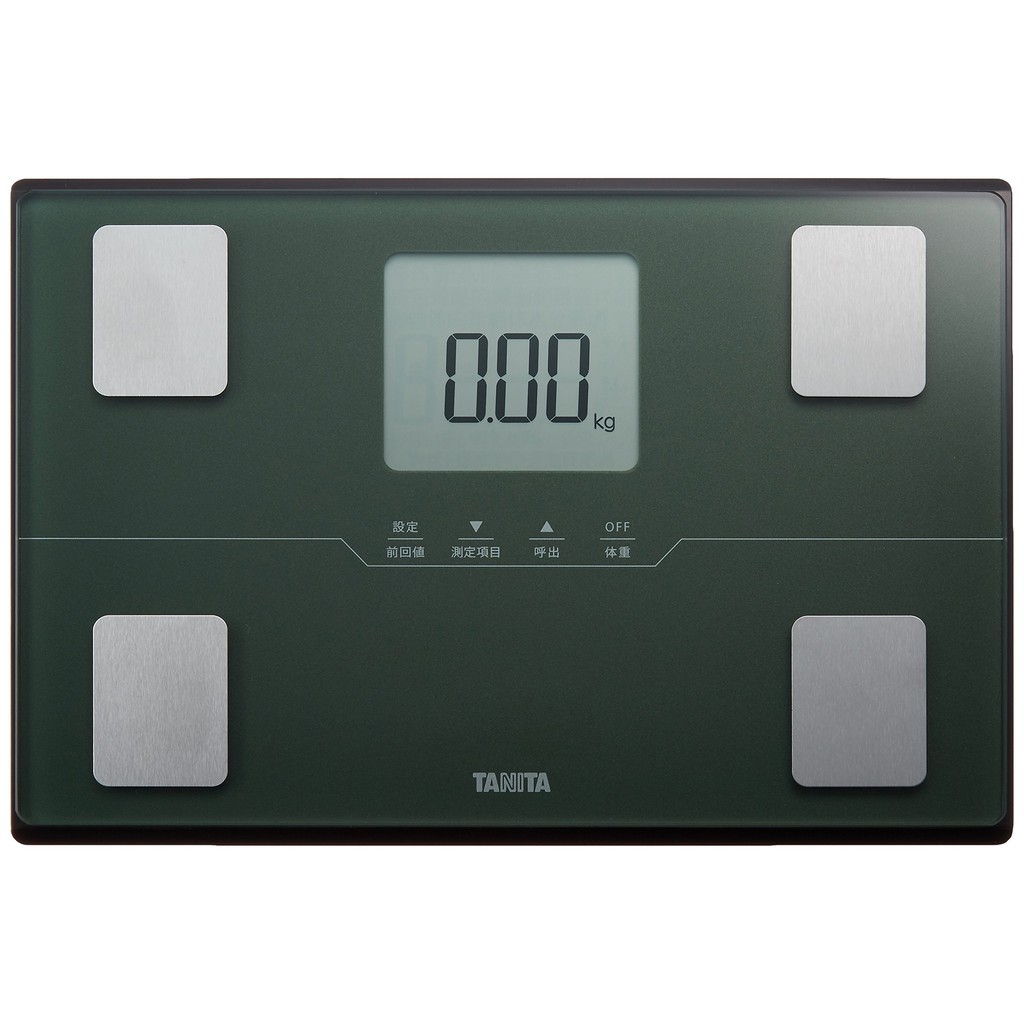 Tanita Body Weight Scale & Body Composition Monitor (50g) - White, BC-331/BC-315, Dual LCD ...
