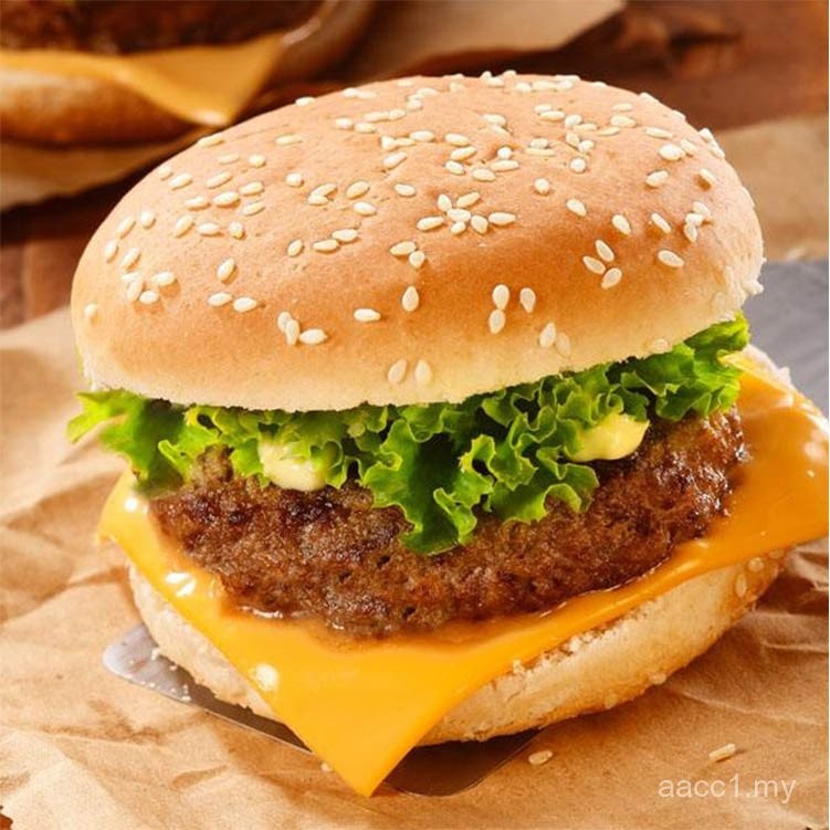 Roti hamburger, embrio, barang separuh jadi burger, 144 kotak penuh ...