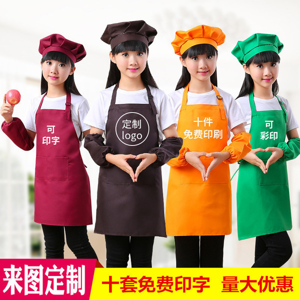 apron water proof apron kitchen cotton apron kitchen Topi chef lengan ...