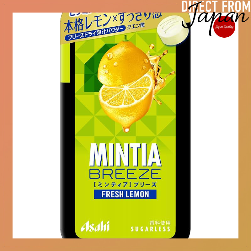Asahi Group Foods Mintia Breeze Fresh Lemon 30 tablets × 8 packs[Japan-selected] | Shopee Malaysia