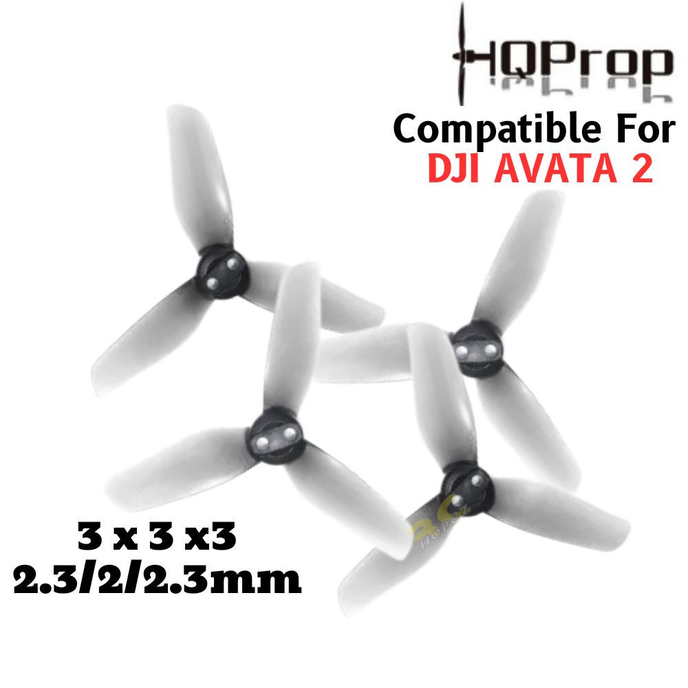 HQProp 3x3x3 2.3/2/2.3 mm Hole 3-blade Compatible For DJI Avata 2 ...