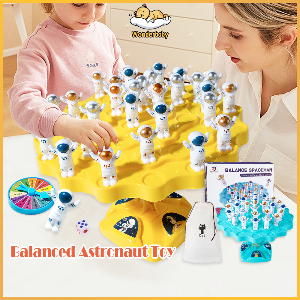 Wonderbaby Astronaut Balance Board Game Kids Astronaut Balance Tree Toy ...