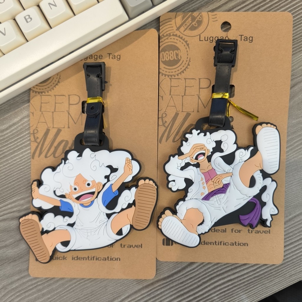 Travel Essential One Piece Luffy Luggage Tag Boarding Pass Luggage Tag ...