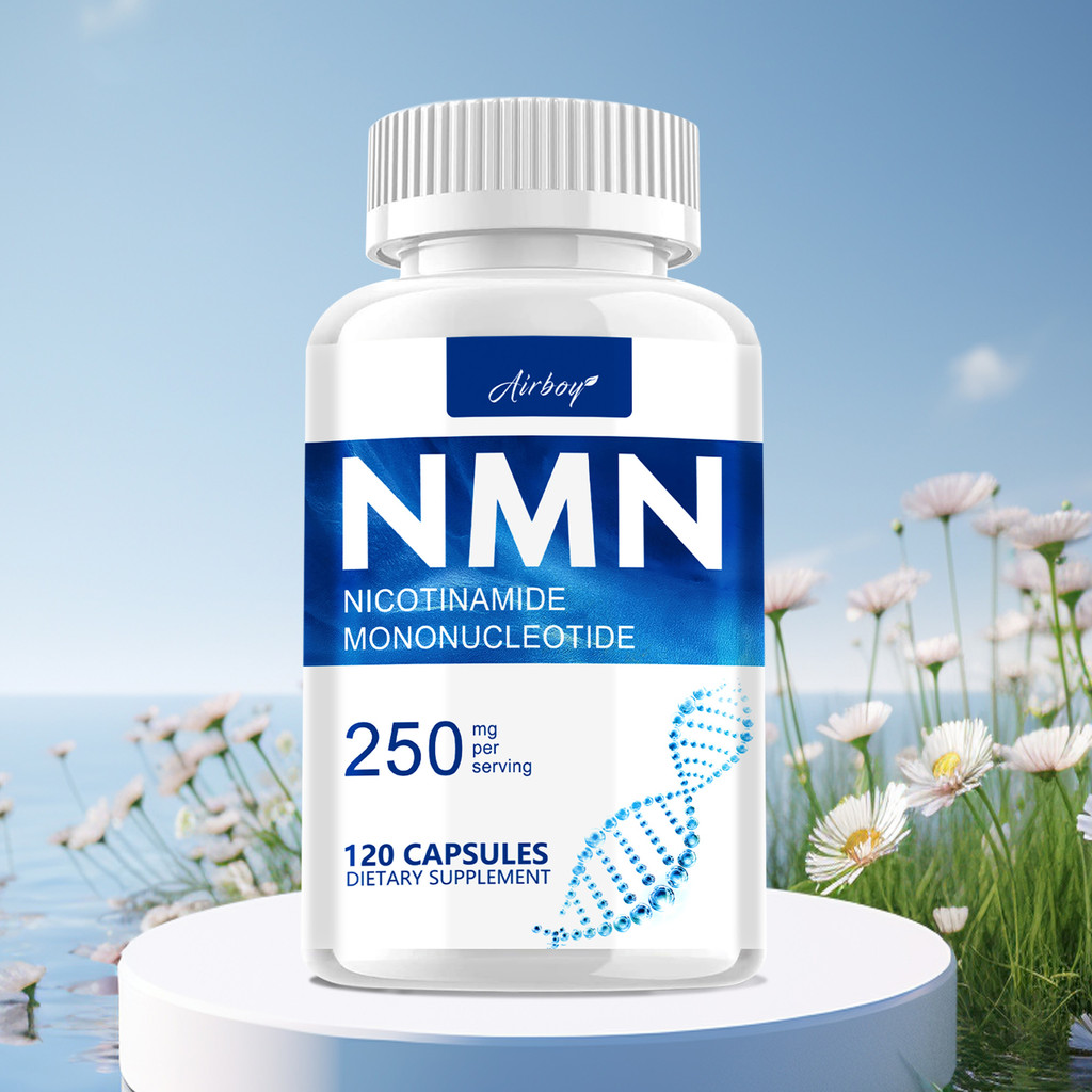 Airboy NMN 250 mg Supplement, Nicotinamide Mononucleotide Supplement, Anti-Aging, Heart Health ...