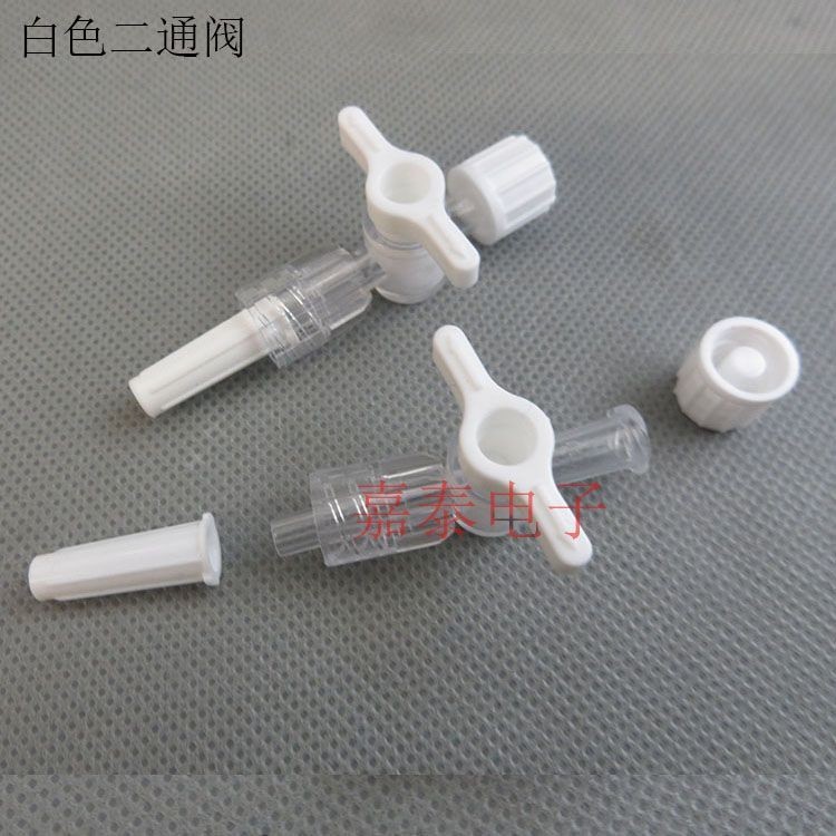 Luer Joint Two-Way Valve Dispensing Plastic Switch Scientific Research ...