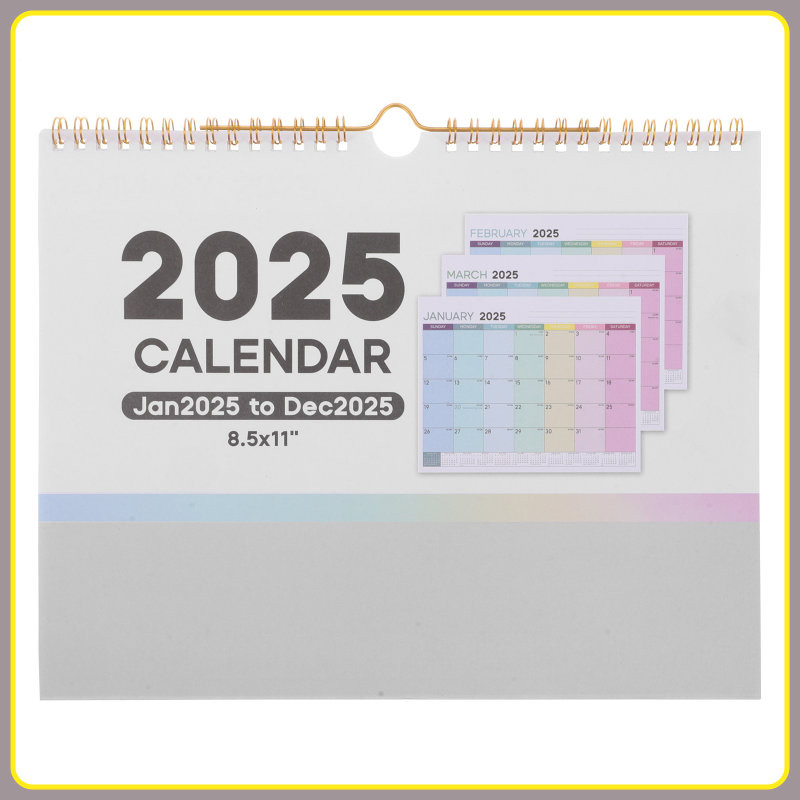 Calendar Office Supplies for Women Wall Calendars 12 Monthly Hanging ...