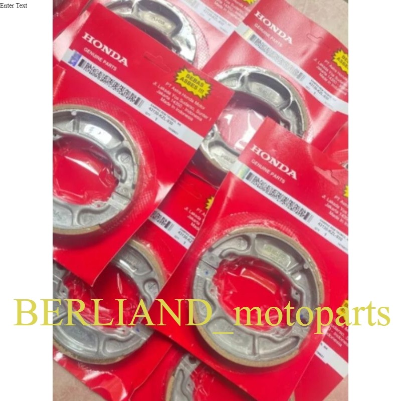 Beat vario scoopy spacy KZL rear drum brake pads (10pcs) | Shopee Malaysia