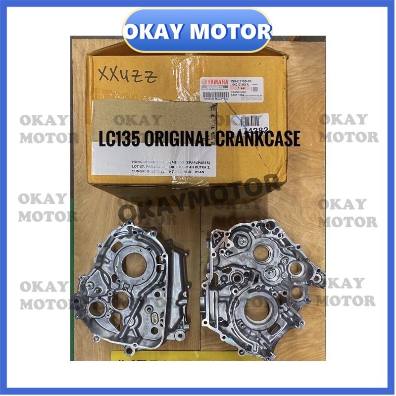 100% original AUTO CRANKCASE CRANK CASE ENGINE TENGAH Casing Engin LC ...
