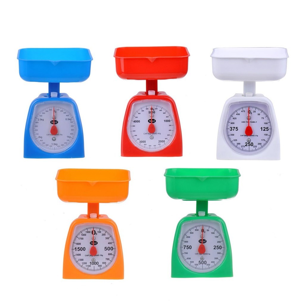 Kitchen Scale Home Portable Lightweight Analog Weighing Measure Weight ...