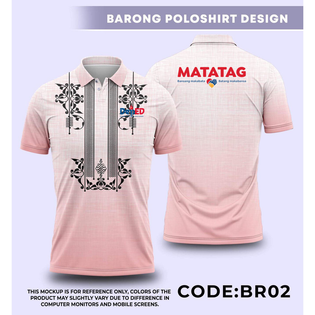 DEPED MATATAG POLO UNIFORM FULL SUBLIMATION POLO-Shirt FOR WOMEN AND ...
