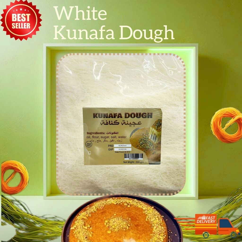 Original Kunafa Dough / Fresh and high Quality white Kunafa Dough/Food ...
