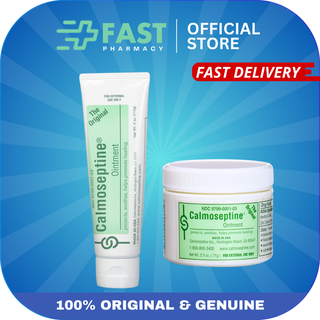 Calmoseptine Ointment 113g / 71g / 3.7g | Shopee Malaysia