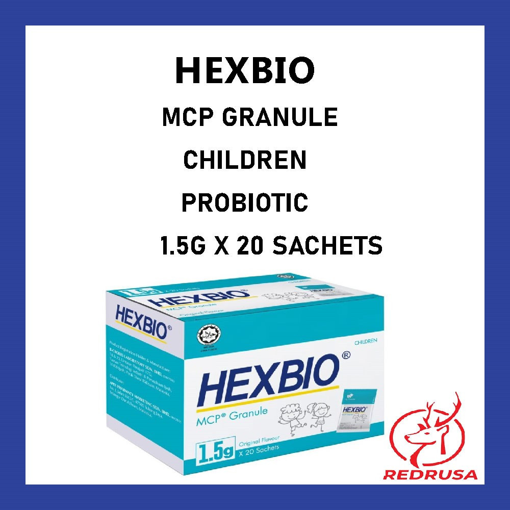 Hexbio MCP Granule Children probiotic sachets 1.5Gx20 | Shopee Malaysia