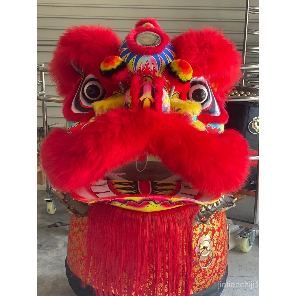 Foam Small No. 3 Lion Dance Props Whole Set Adult Ordinary South Lion ...