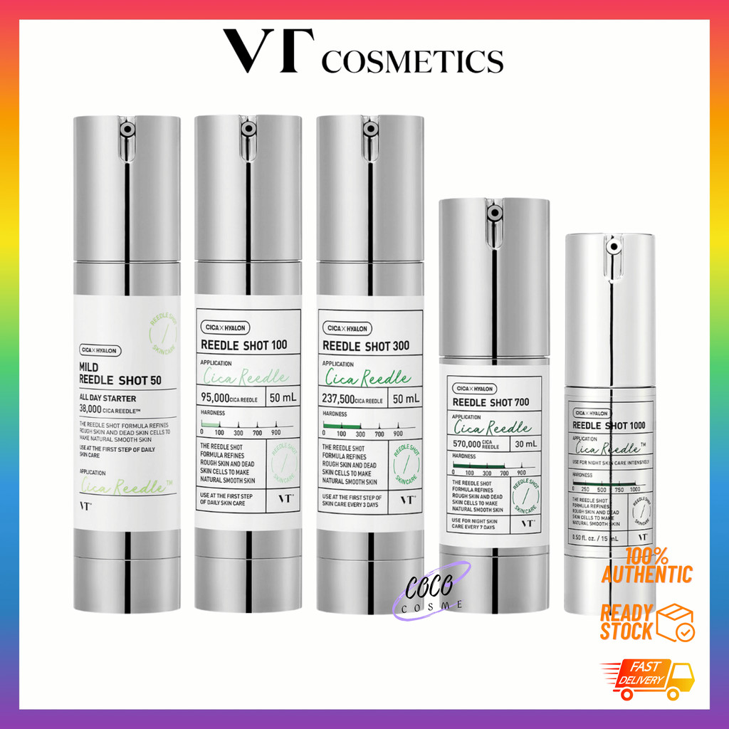 VT COSMETICS REEDLE SHOT 100/300/700 PDRN Essence | Shopee Malaysia