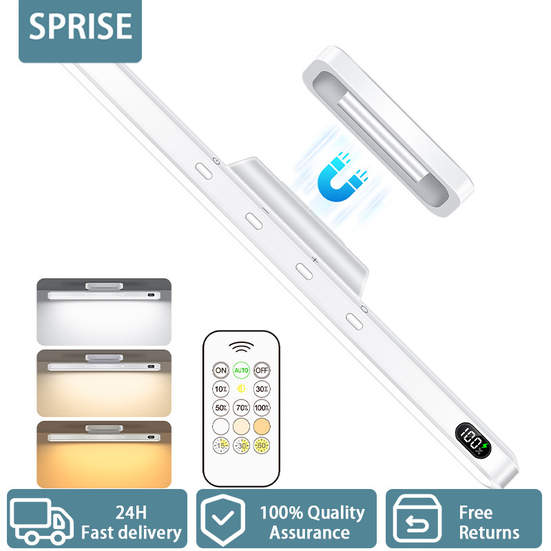 SPRISE LED Strip Light With Remote Indoor Lighting Magnetic Wall Desk ...