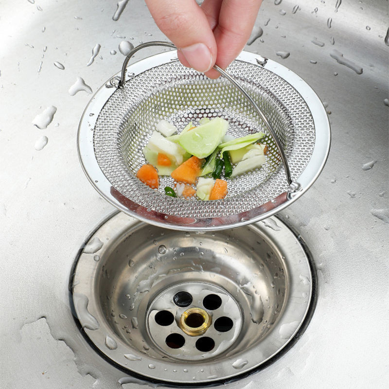 Kitchen Sink Stainless Steel Ground Separator Net Wash Basin Sink ...