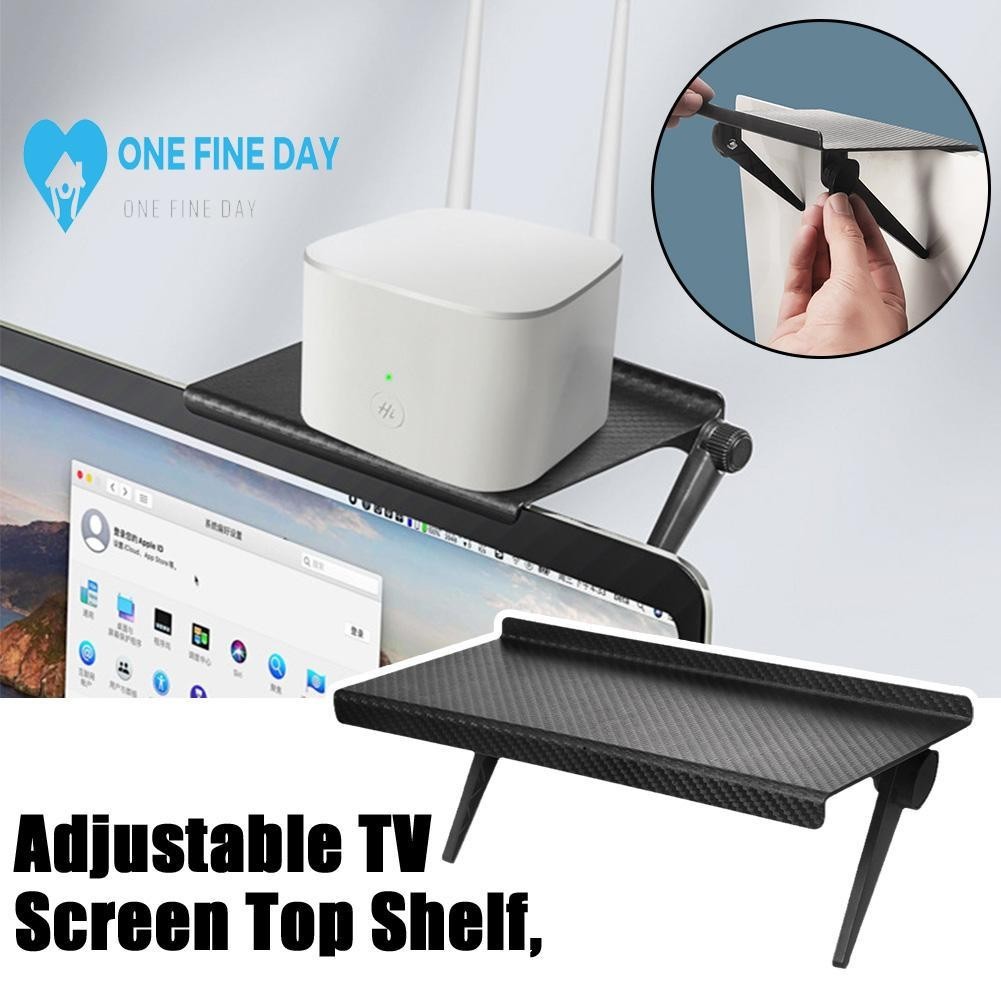 Adjustable Large Screen Top Shelf Screen Tv Box Storage Monitor Mount ...