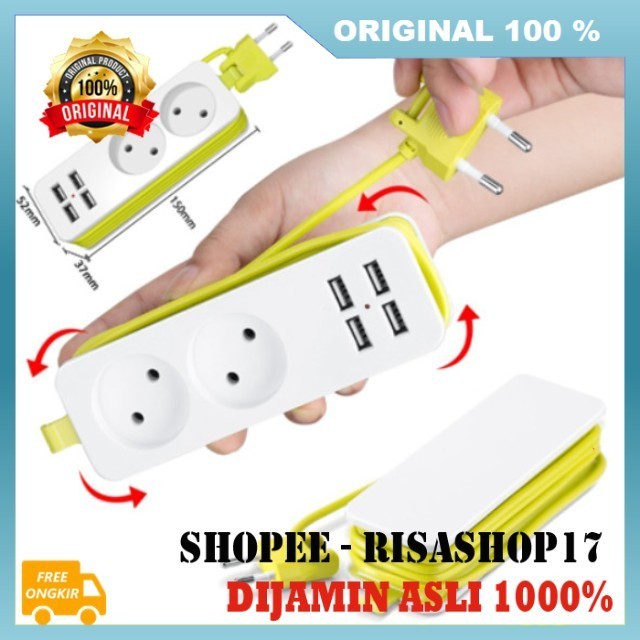 Multifunctional Mini Socket Portable Anti Tangle Plug Travel Socket 2 ...