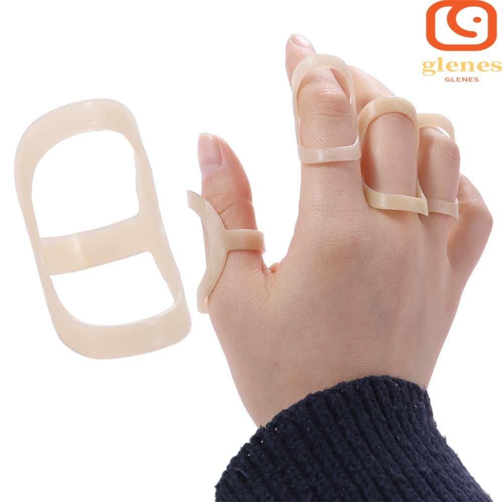 GLENES Oval Finger Splint, Ring Sleeve Finger Cuff Finger Splint ...