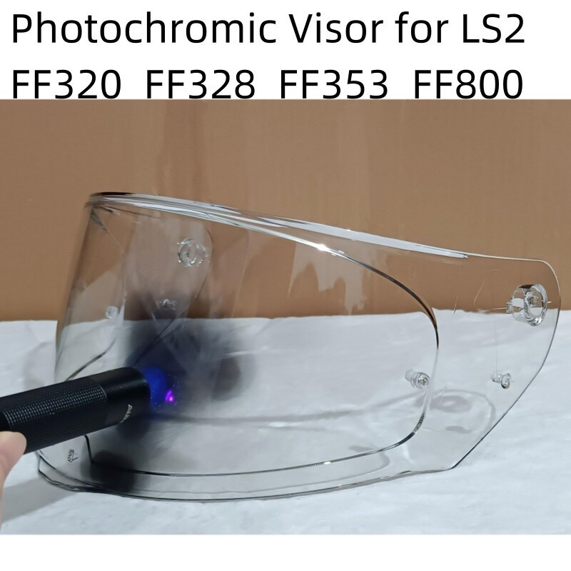 Photochromic Visor For LS2 FF320 Stream FF353 Rapid FF328 Storm FF800 ...