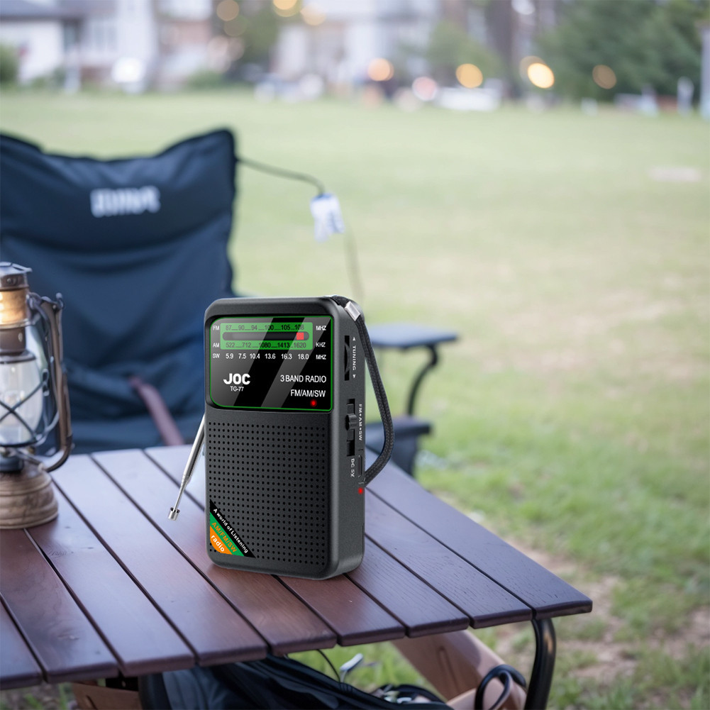 Rain Emergency Pocket Radio FM AM SW Radio Best Reception Battery ...
