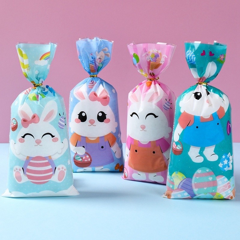 MALAYSIA..... 25/50PCS Cute Rabbit Plastik Goodies Bag Plastic Doorgift ...