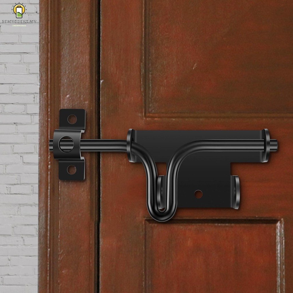Slide Bolt Lock Iron Gate Latch Heavy Duty Door Lock Bolt Gate Lock ...