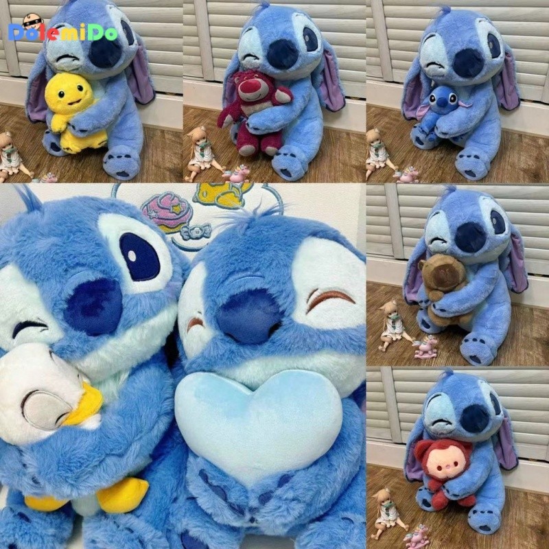 Xiaohongshu same style Hug Donald Duck Stitch Duck Holding Stitch Doll ...