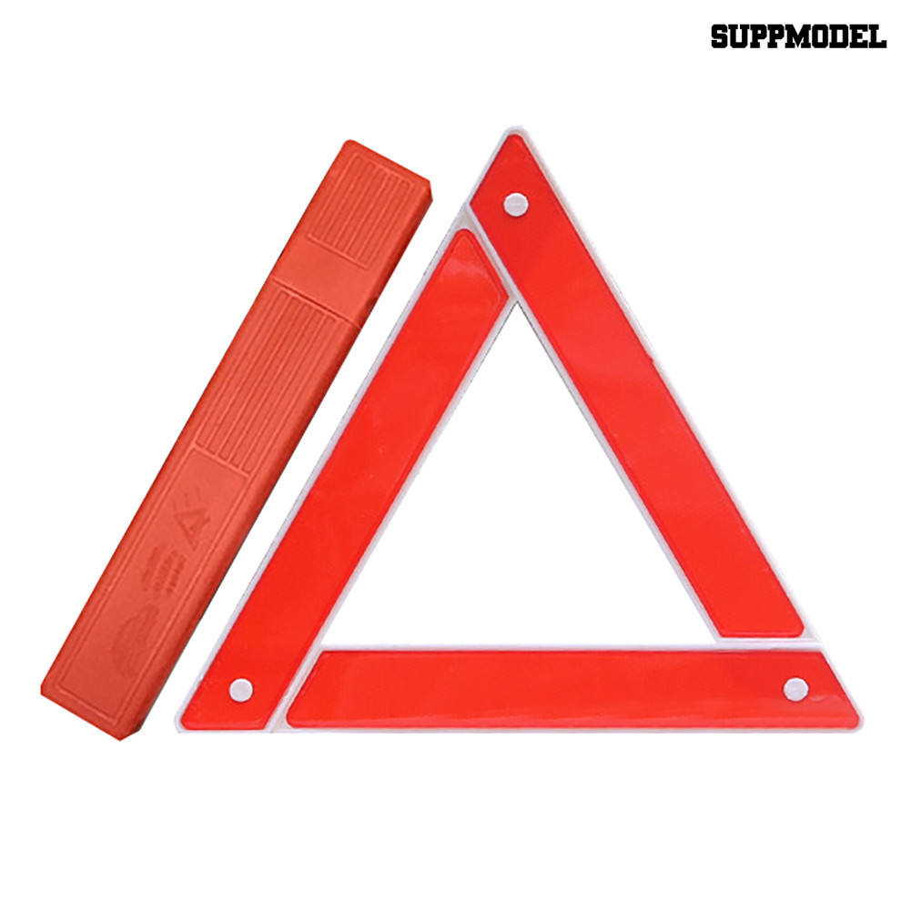 [SM]Car Hazard Reflective Warning Sign Foldable Triangular Breakdown ...