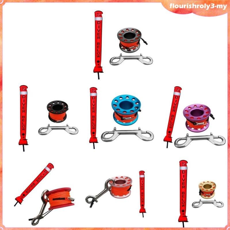 [Flourish] Diving Marker Buoy Tube Dive Reel Spool Diver Buoy Diver ...
