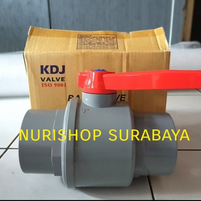 3" Ballvalve/3" inch PVC Ballvalve/3" PVC Faucet stop/3" KDJ PVC Faucet stop | Shopee Malaysia
