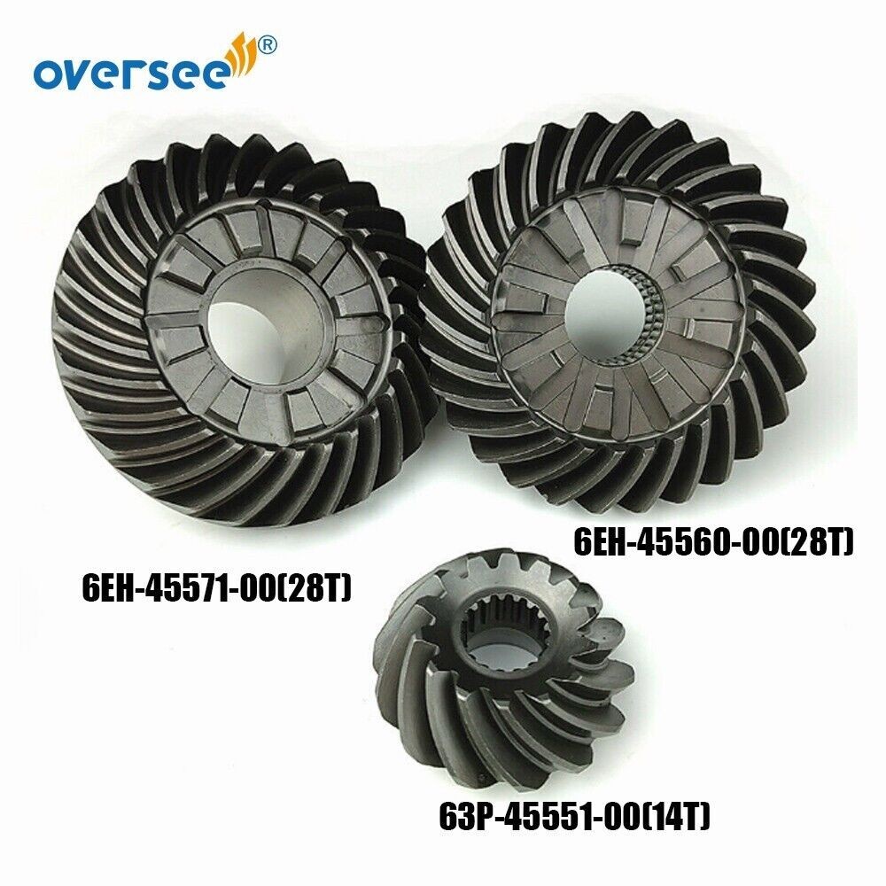 Gear Kit 6EH-45560-00 6EH-45571-00 63P-45551-00 For Yamaha Outboard ...