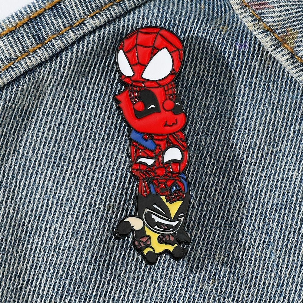 BLISS Wolverine Deadpool Enamel Pin, Movie Periphery Alloy Deadpool ...